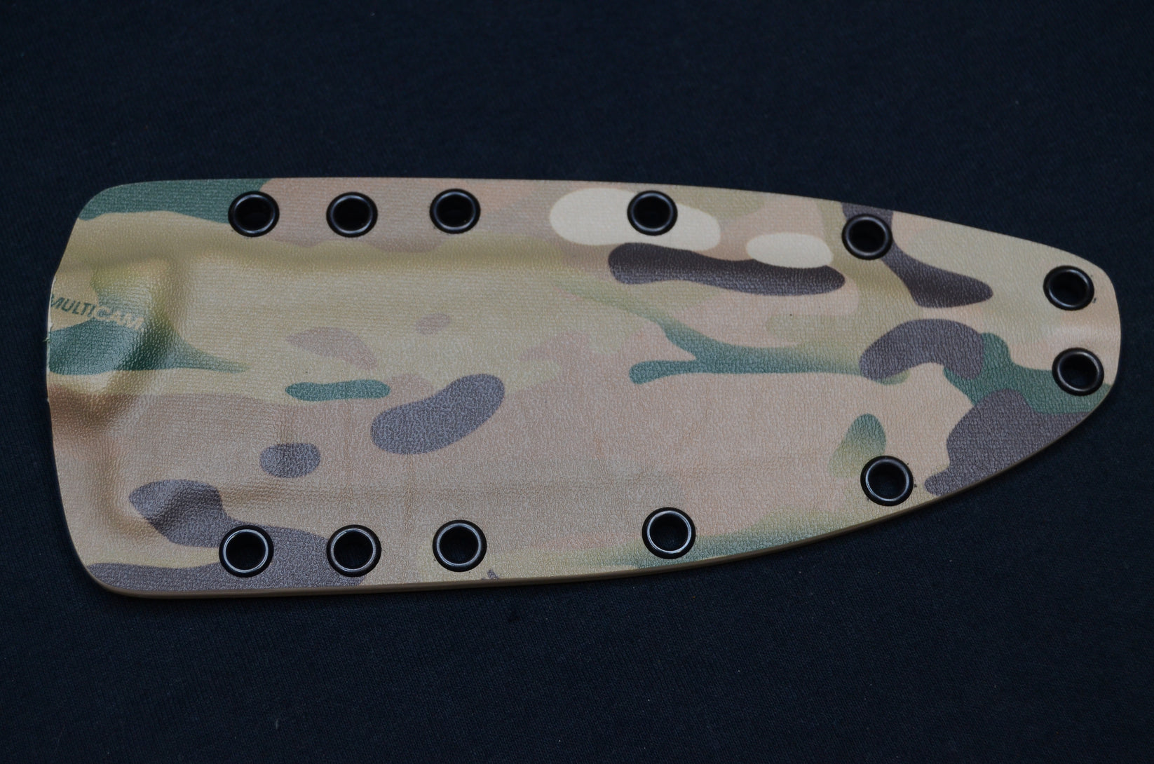 TOPS KNIVES SILENT HERO MULTICAM RED HILL CUSTOM KYDEX SHEATH (KNIFE N ...