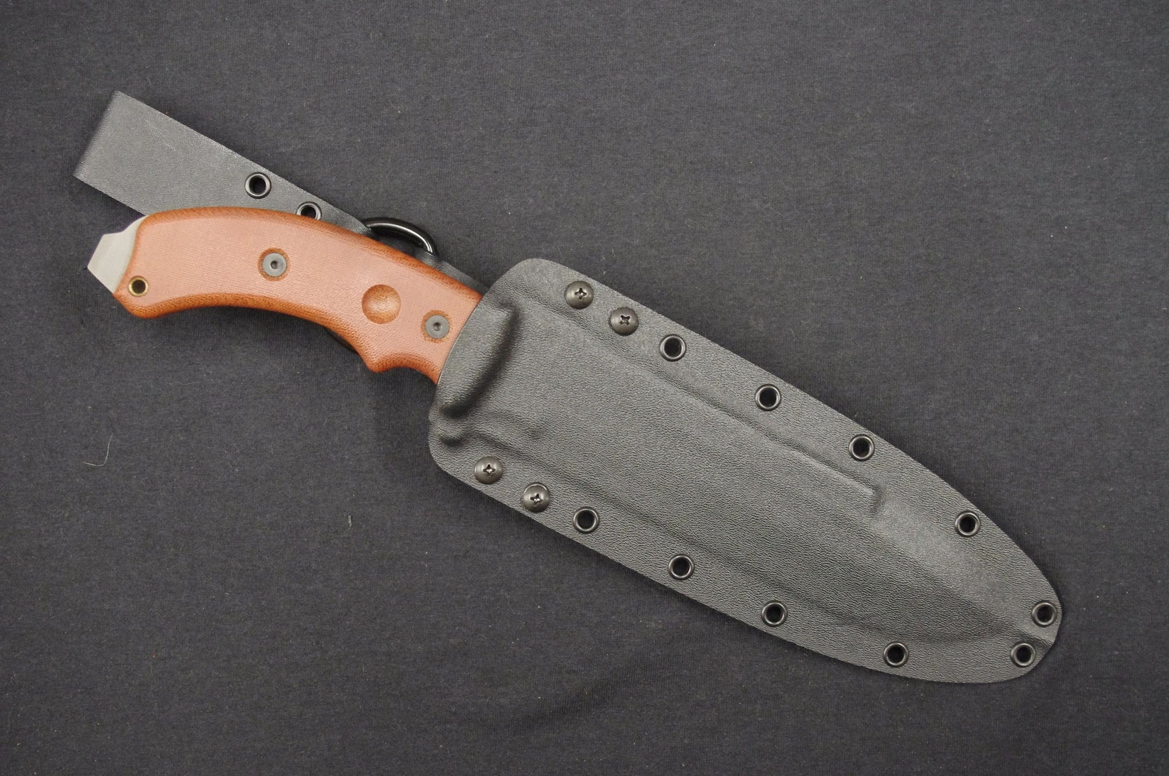 CUSTOM-MADE KYDEX "D" RING DANGLER WITH 2" BELT LOOP ON A CUSTOM ...